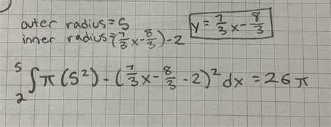 Problems W Washer Method Rcalculus