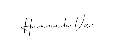 76 Hannah Vu Name Signature Style Ideas Cool Esignature