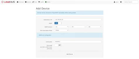 Add Hosts To Librenms Server For Monitoring