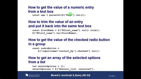 Js Jquery Selectors And Methods For Form Validation Youtube