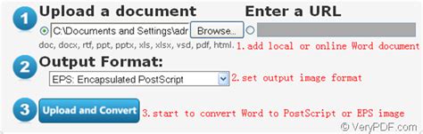 Free To Convert Office Word To Postscript Ps And Eps Verypdf