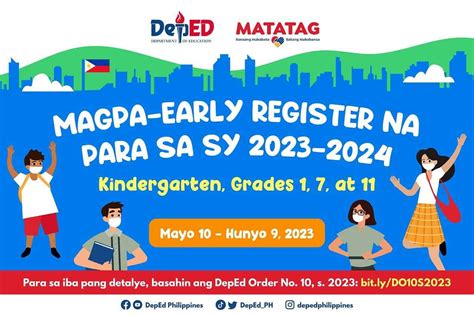 Deped Starts Early Registration For Sy 2023 2024