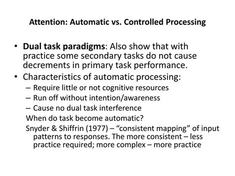 Ppt Attention Models And Processing Powerpoint Presentation Free