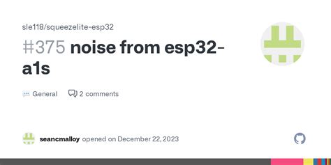 Noise From Esp A S Sle Squeezelite Esp Discussion GitHub