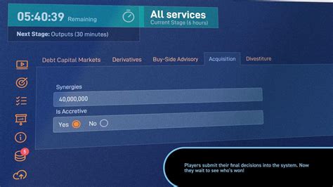 Investment Banking Simulation Corporate Financing Simulation