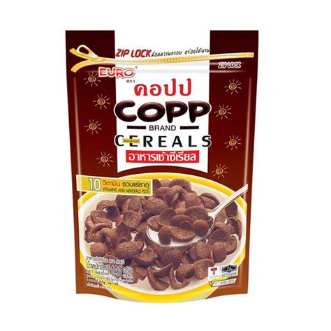 คอปป อาหารเช้า รสช็อกโกแลต 34 กรัม แพ็ก 6 ถุง Thaipick