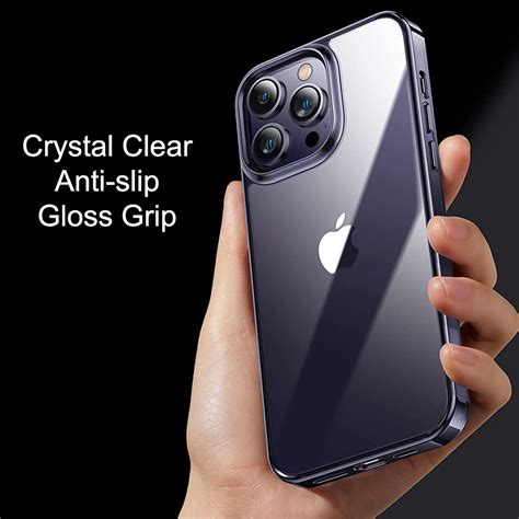 Hybrid Fusion Shockproof Case For Apple IPhone 14 Pro Max Clear