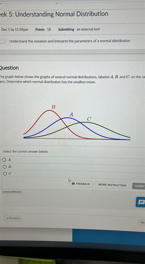 5 Understanding Normal Distribution Dec 1 By 1159pm Points 10
