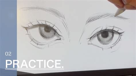 Procreate Practice Sketch2 Eye Proportion Asmr Youtube