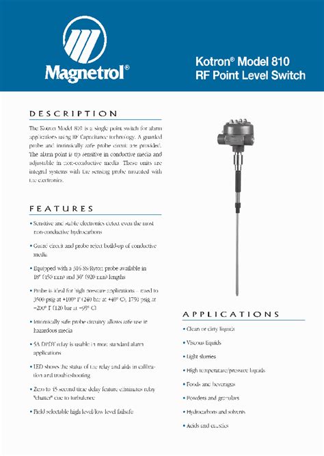 810 0105 D01 4565197 Pdf Datasheet Download Ic On Line