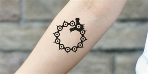 Tattoo Seven Deadly Sins Seven Deadly Sins Tattoo Meaning Powerful