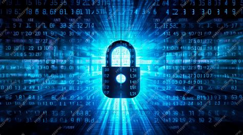 Premium Ai Image Binary Code Lock Big Data And Cybersecurity Conceptual Generative Ai Illustrator