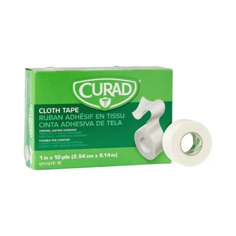 Curad Silk Cloth Medical Adhesive Tape 1 X 10 Yards