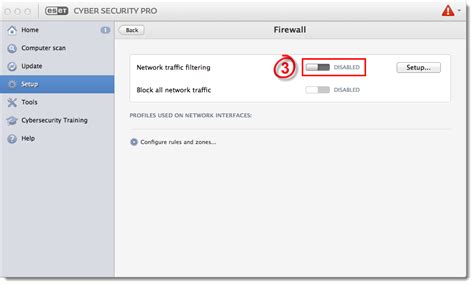 [kb3318] How Do I Disable The Firewall In Eset Cyber Security Pro