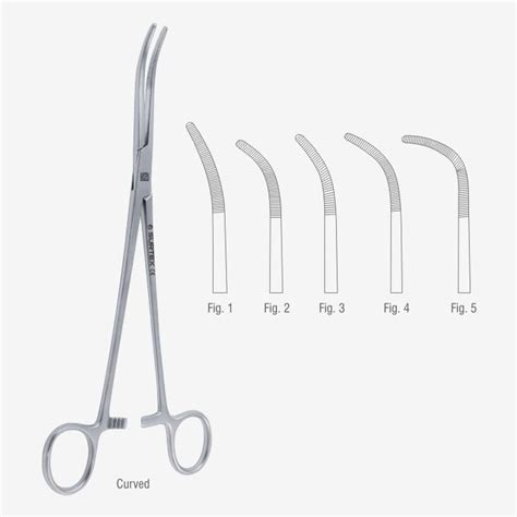 Surtex® Rumel Dissecting And Ligature Forceps Curved Jaws