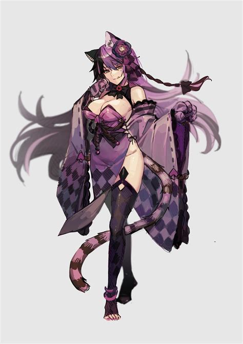 Cheshire Cat Monster Girl Encyclopedia Drawn By Rnskkn Danbooru