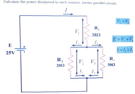 How To Calculate Total Power Dissipated In A Parallel Circuit Wiring