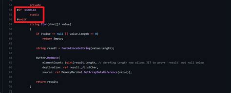 Why NET Core Source Code Need A Lot Of If CORECLR Static Endif On