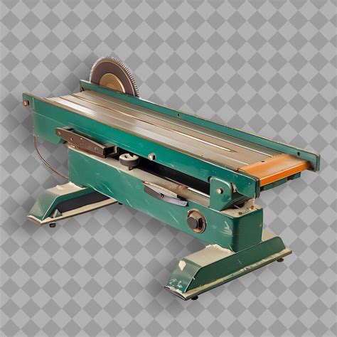 Premium Psd A Green And Brown Machine With A Green Handle And A Brown