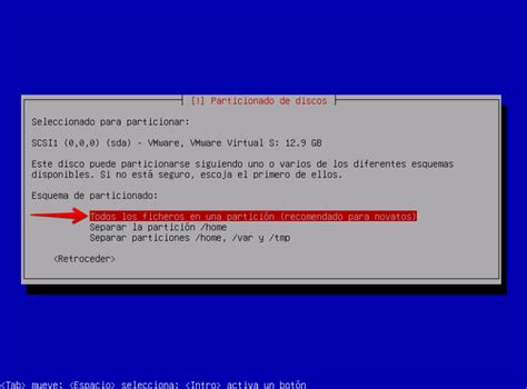installing linux debian 12 bookworm netinstall in text mode for