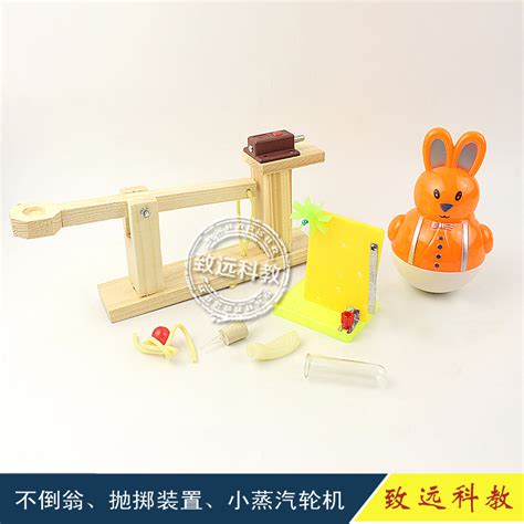 不倒翁抛掷装置小蒸汽轮机 山东鄄城致远科教仪器有限公司