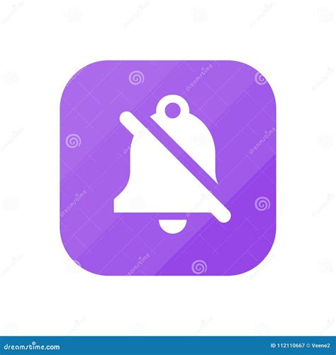 Mute Notification Icon Stock Illustration Illustration Of Volume 112110667