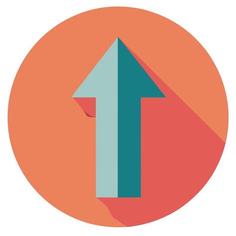 Premium Vector Minimalist Arrow Vector Illustration Trendy Flat Style Icon For Website Logo Ui