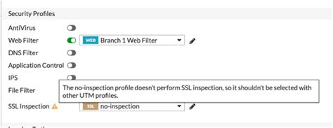 Fortigate Configuration Part 3 Web Filtering Read Only Ssl Handshake Inspection