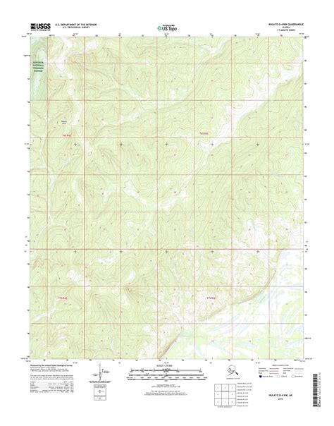 Nulato D 4 Nw Alaska Us Topo Map Mytopo Map Store