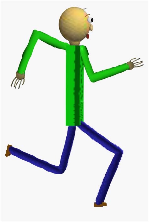 Freetoedit Running Baldi Cartoon Hd Png Download Kindpng