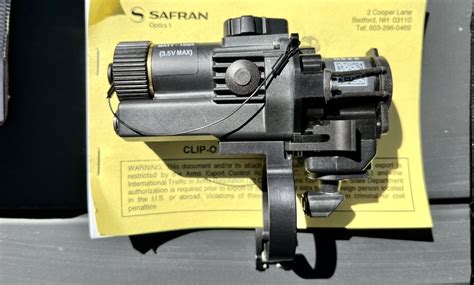 Sold Vectronix Coti Thermal Clip On With Sok Cuba Battery Adapter Snipers Hide Forum