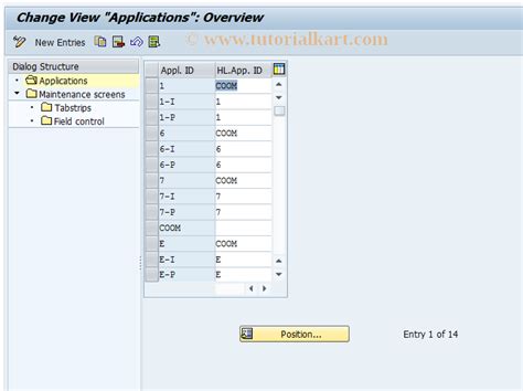 REPP SAP Tcode CO OM IS User Settings Customizing