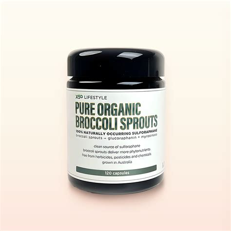Pure Organic Broccoli Sprouts X50 Lifestyle Australia
