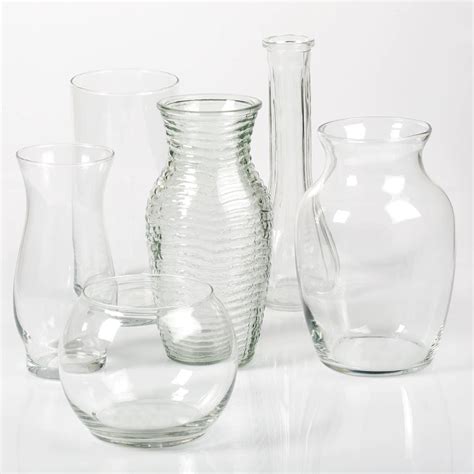 Clear Round Glass Floral Bowls 4875 In In 2020 Dollar Tree Vases Glass Cylinder Vases