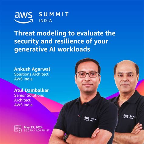 Ankush Agarwal On Linkedin Generativeai Security Aws Awsindiasummit Cloudcomputing