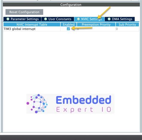 Getting Started With Stm32h5 Arm Cortex M33 Timer Interrupt Embeddedexpertio