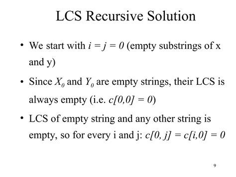 Lecture 13longest Common Subsequence Lcsppt
