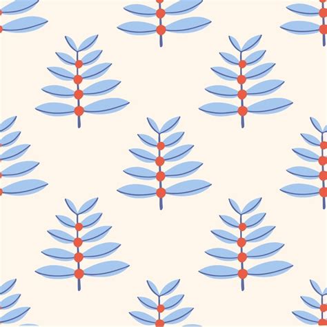 Premium Vector Tropical Plant Pattern Background Social Media Post