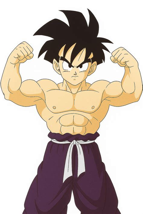 Gohan Teen Muscles By Logarrevan On Deviantart