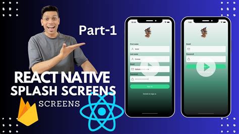 Part 1 React Native Splash Screen Tutorial React Native Expo 🔥