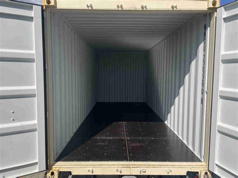 One Trip Shipping Container 20ft Beige 5299 Sale Price One Trip Containers Nz