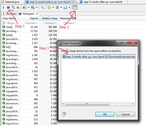 Android Compare Heap Dump Hprof Files Stack Overflow