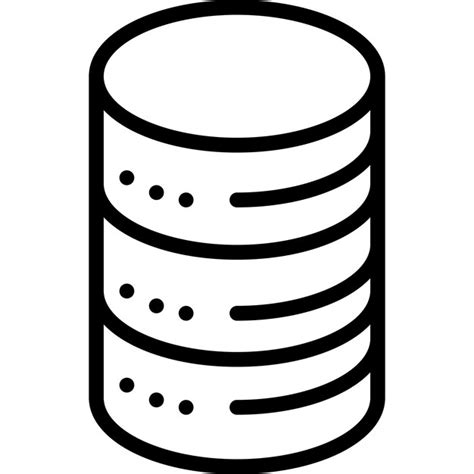 Premium Vector Database Vector Illustration