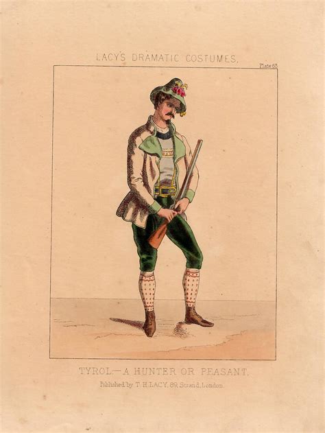 ტიროლელი მონადირე ლონდონი 1868 ლითოგრაფია შესულია თეატრალ… Flickr