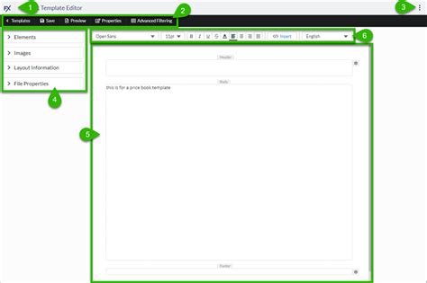 servicemax document template editor fieldfx documentation