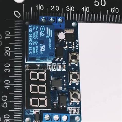 Taidacent Multifunction Delay Time Module Switch Control Relay Cycle