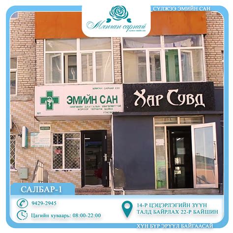 БАТАЛГААТ ЭМ ТАНЫ ГАРТ ХЭРХЭН Мянган Сарнай Эмийн Сан