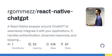 React Native Chatgpt Readme Md At Main Rgommezz React Native Chatgpt Github