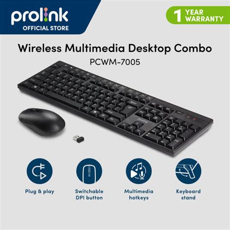 Prolink Pcwm 7005 Wireless Keyboard Gaming And Mouse Combo Rubber Dome Membrane 2 4ghz Lazada Ph