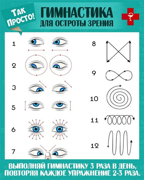 Эта зарядка для глаз творит чудеса!